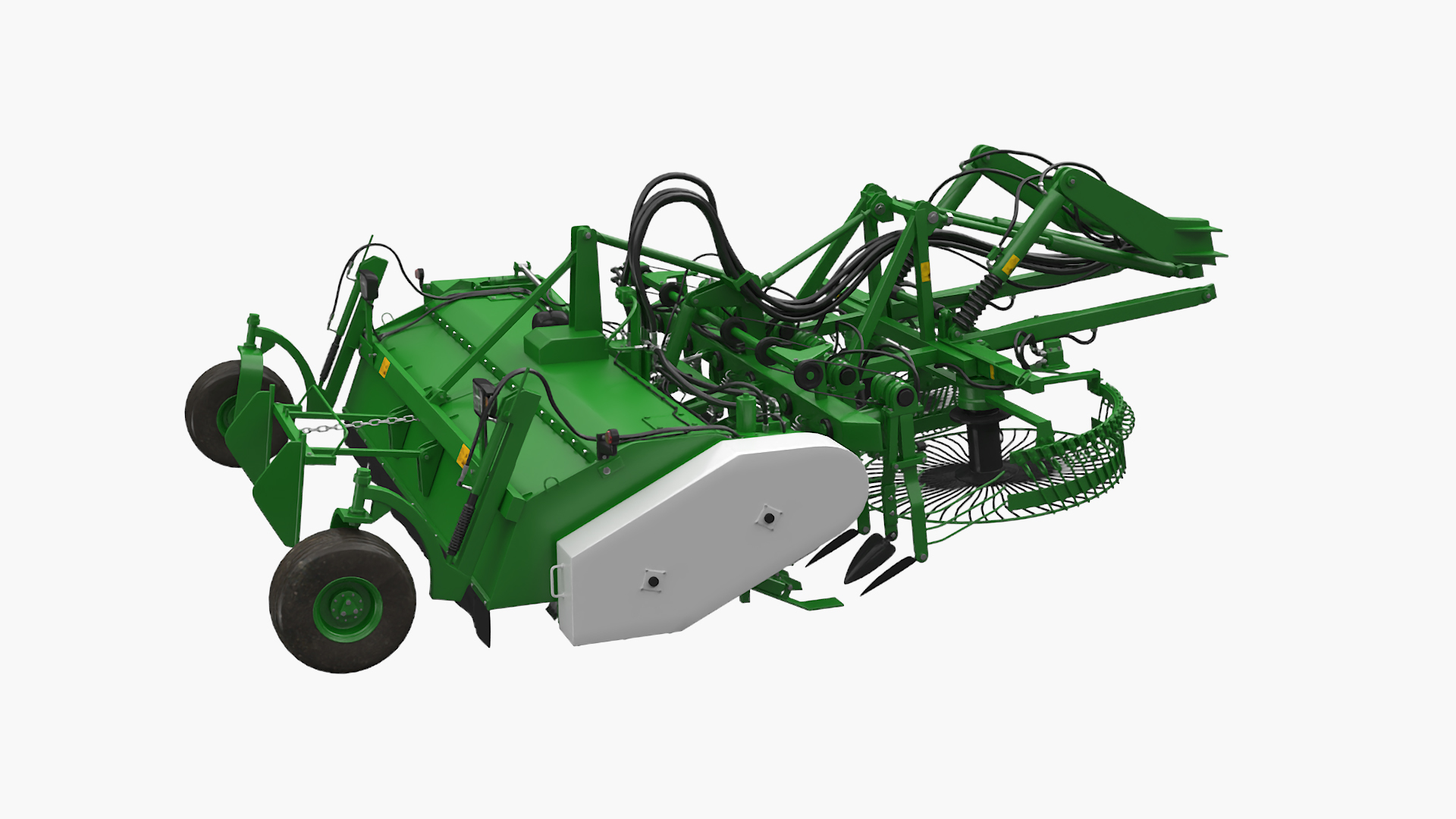 3D Agricultural Beet Harvester Tool Green - TurboSquid 2302359