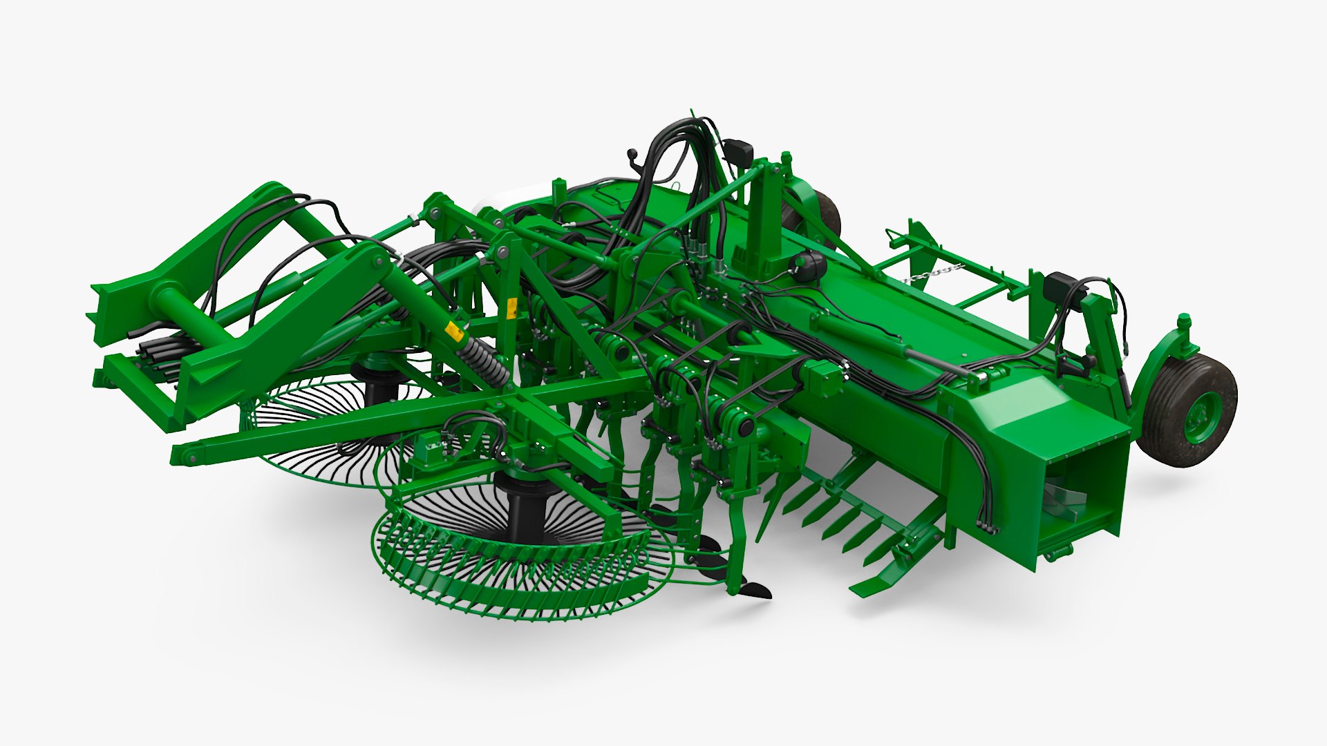 3D Agricultural Beet Harvester Tool Green - TurboSquid 2302359