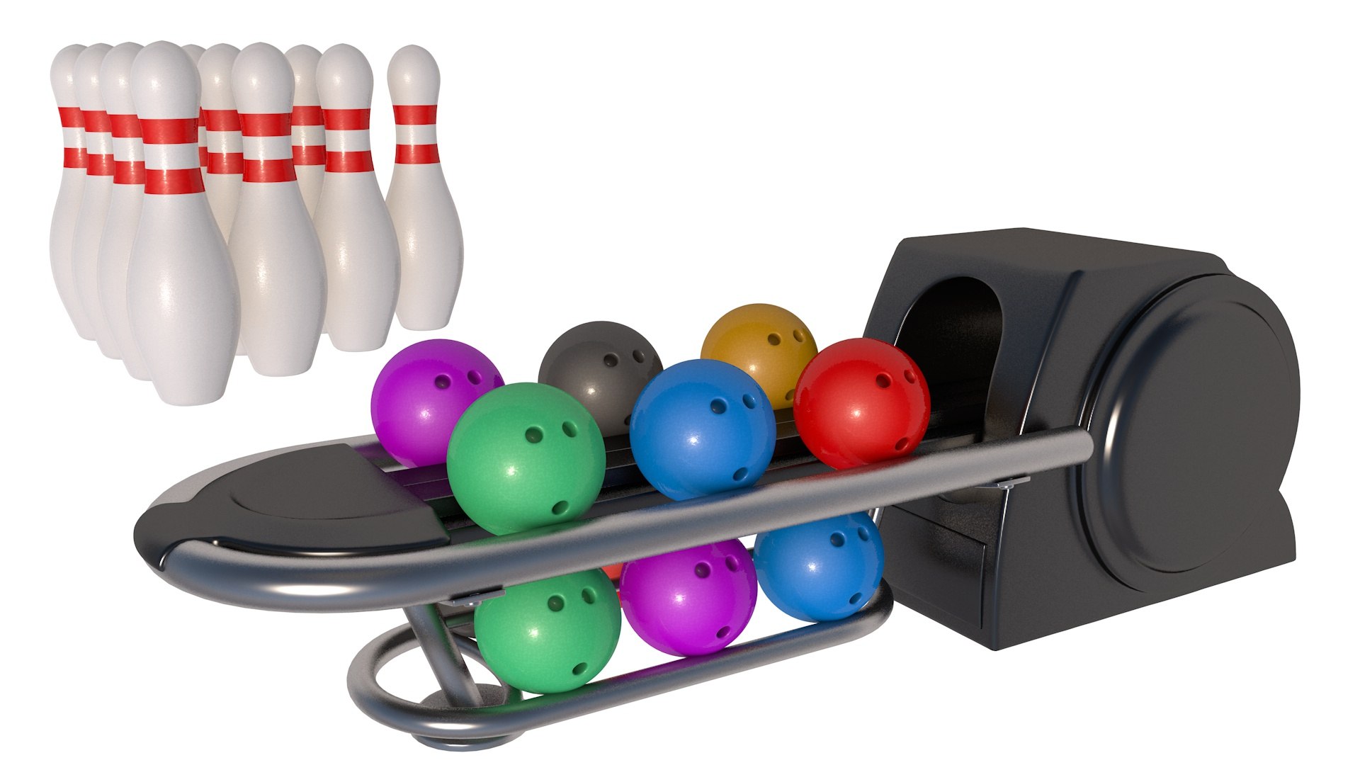 3D Bowling Collection - TurboSquid 1762841