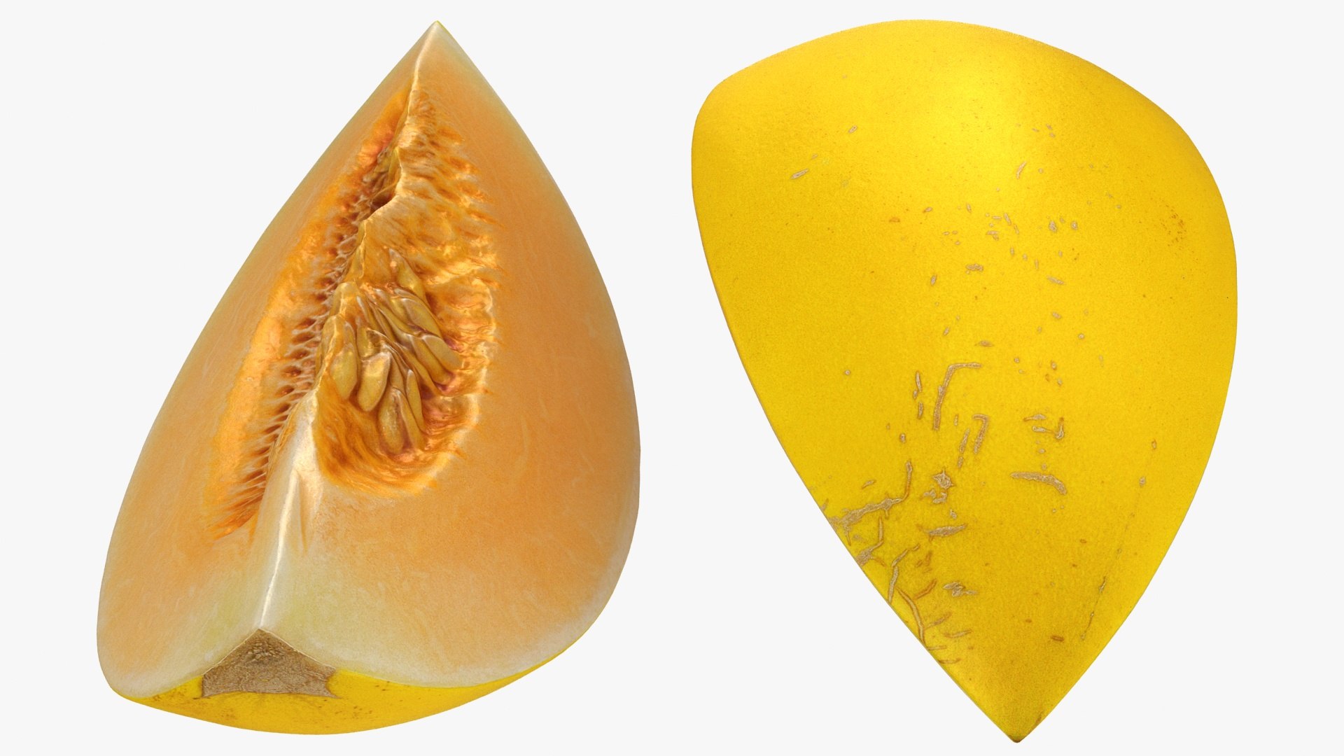 Melon Slice Collection 3D Model - TurboSquid 2226924