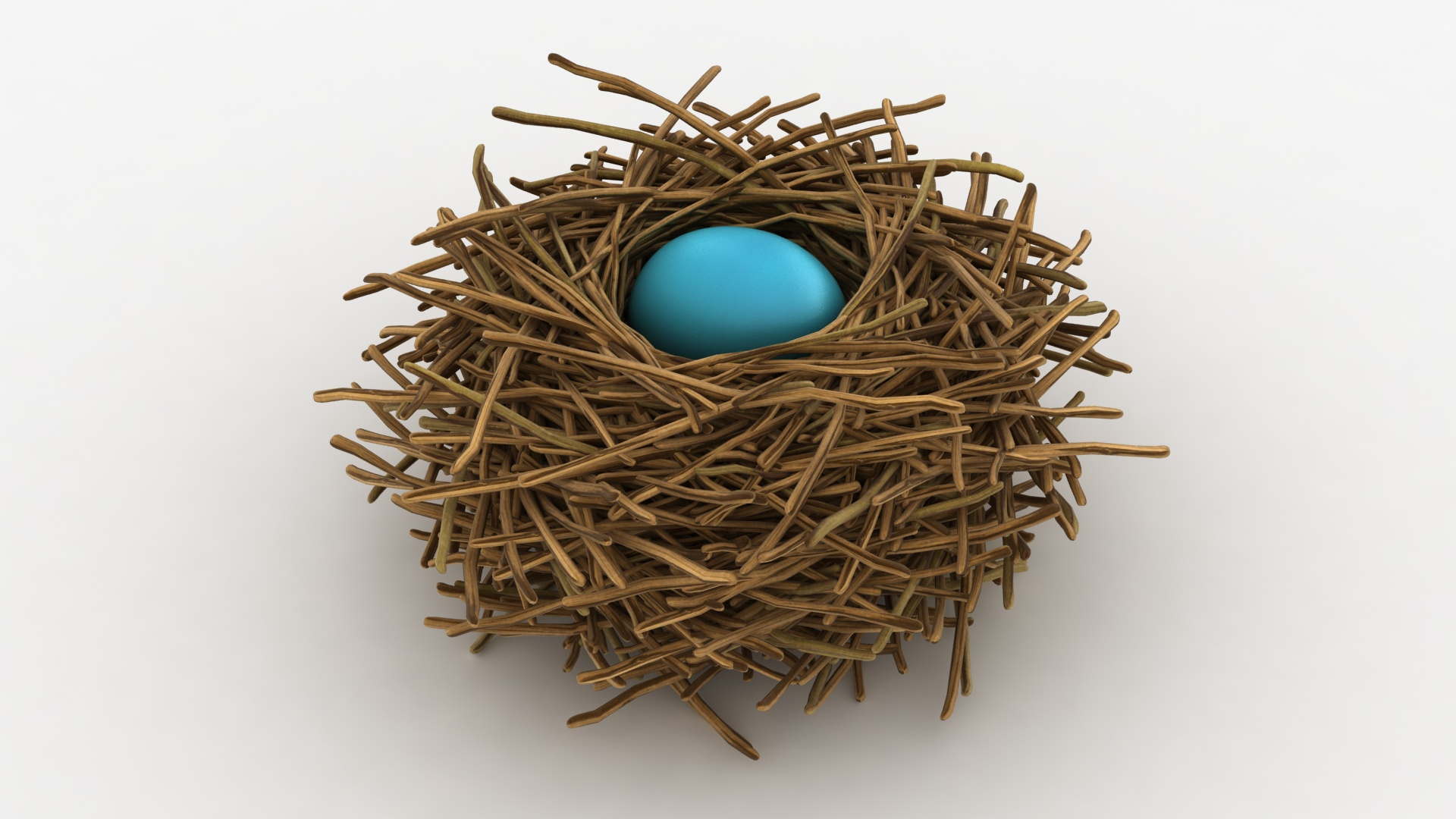 Realistic Bird Nest 04 3D Model - TurboSquid 1561566