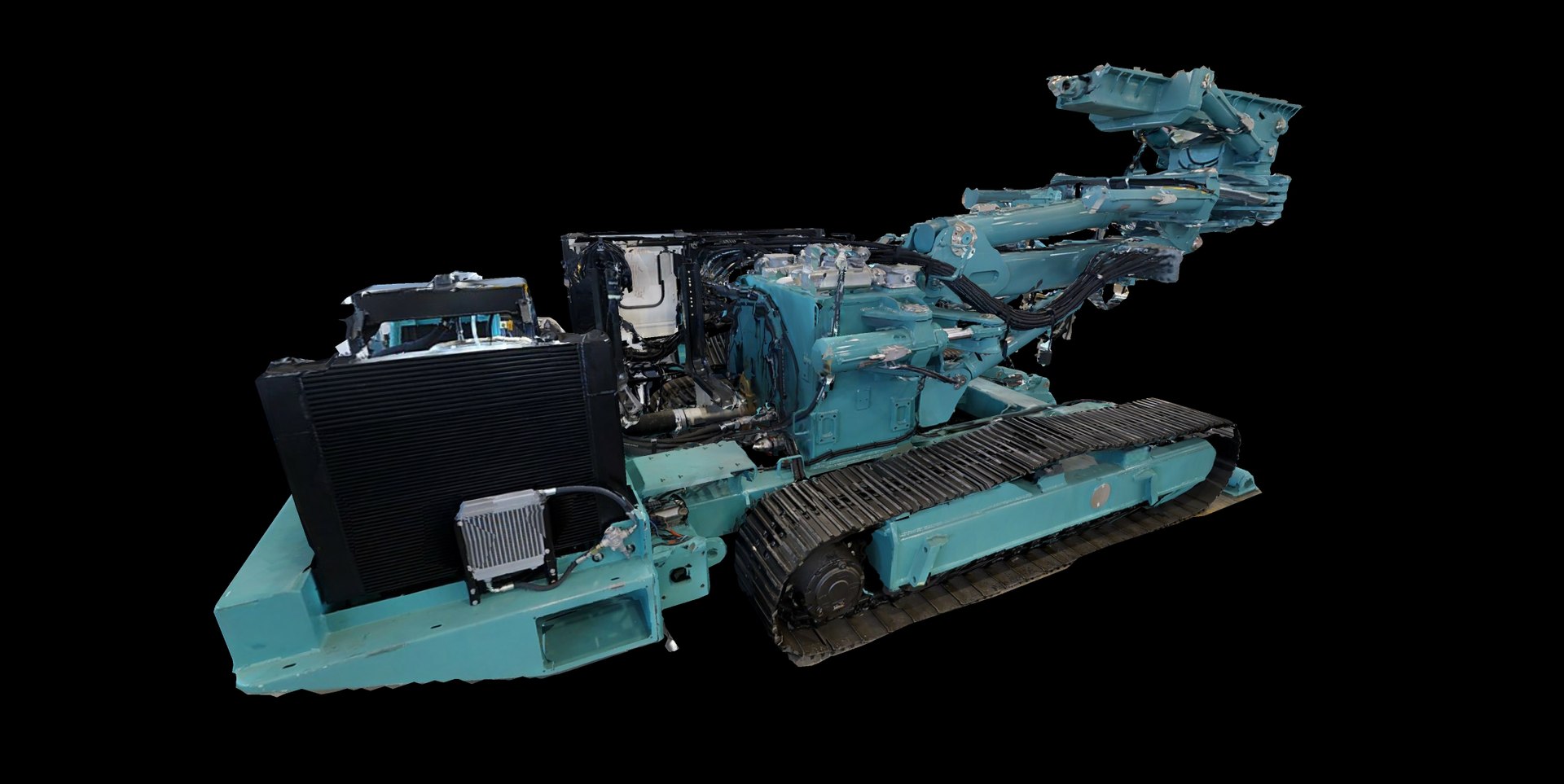 Tank Crane 3d Model