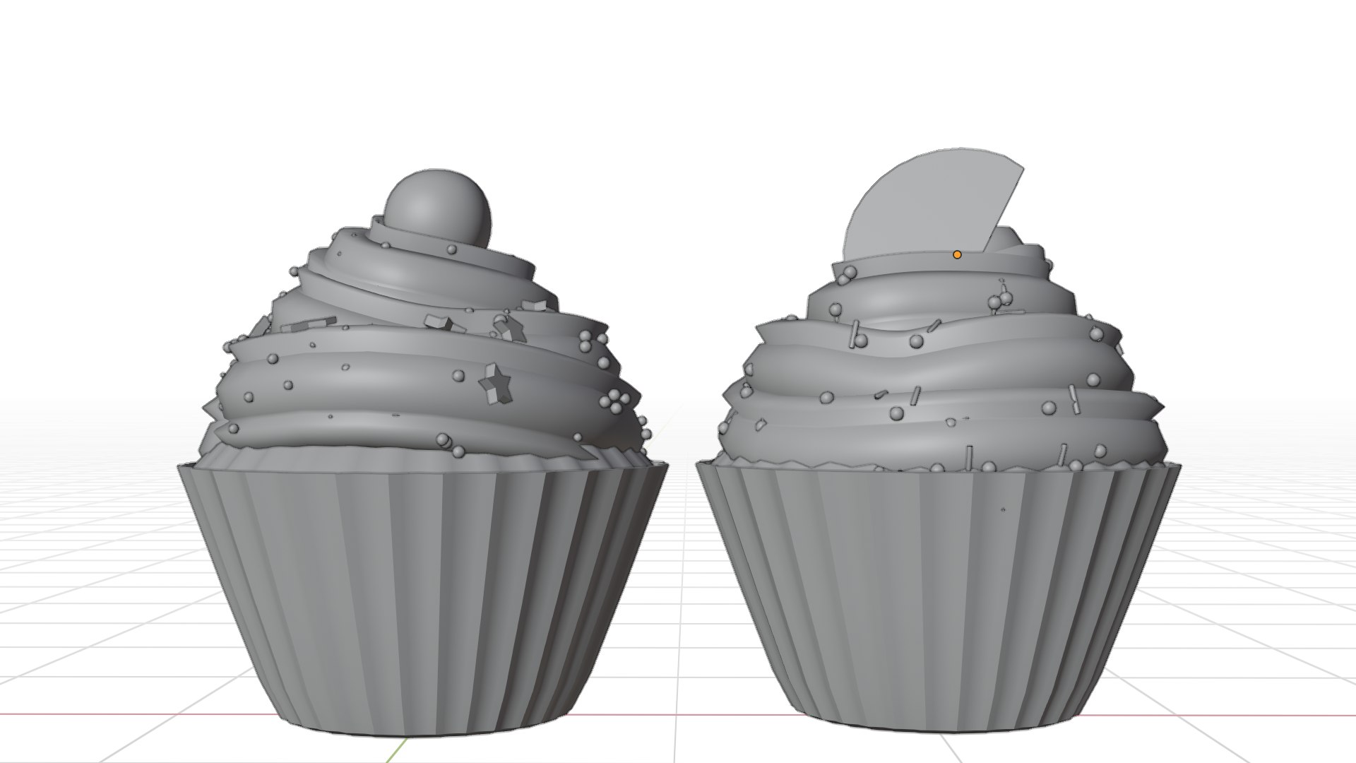 3D Cupcakes Model - TurboSquid 2153232