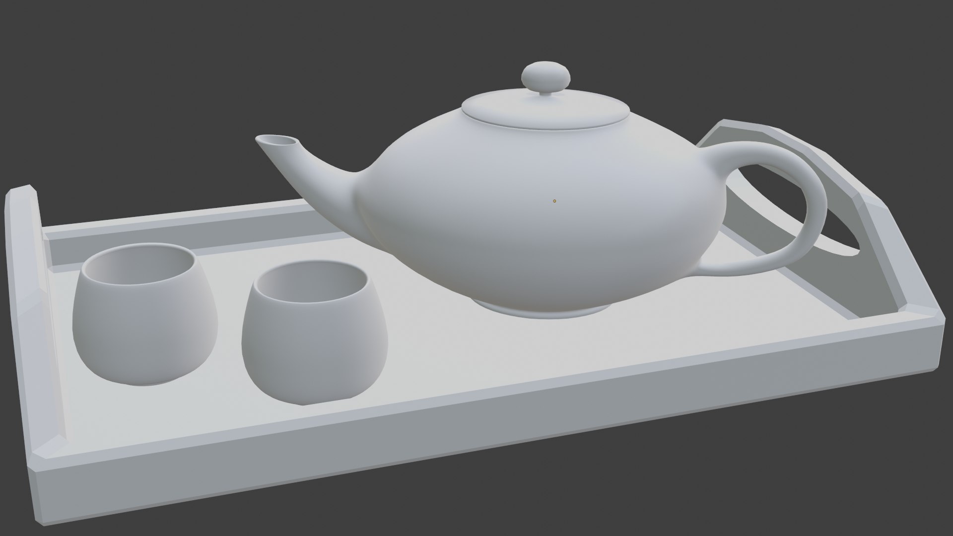 3D Teapot Set Model - TurboSquid 1712317