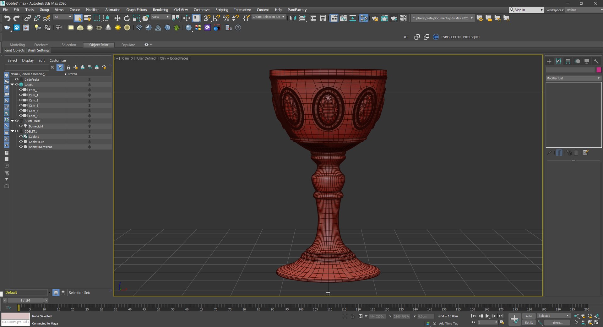 Goblet 1 3D - TurboSquid 2279143
