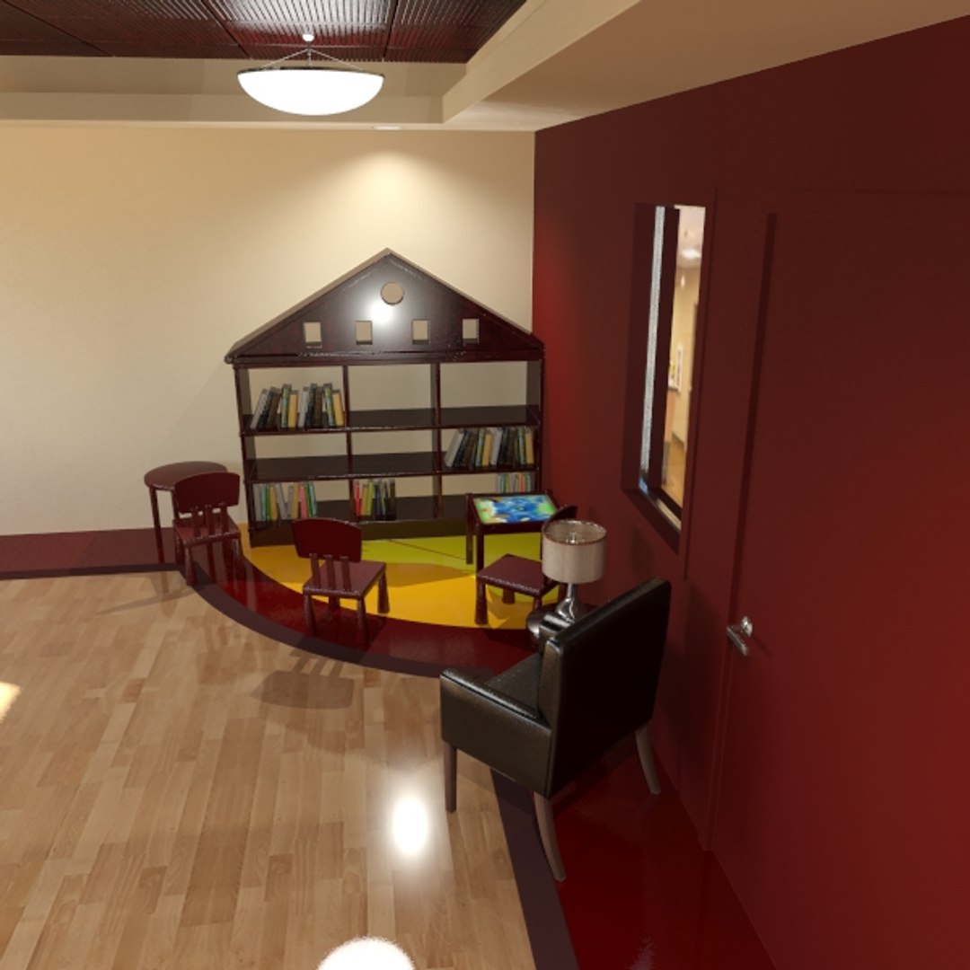 Kids Play Area 3d Model
