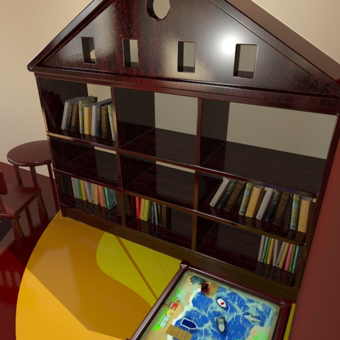 Kids Play Area 3d Model