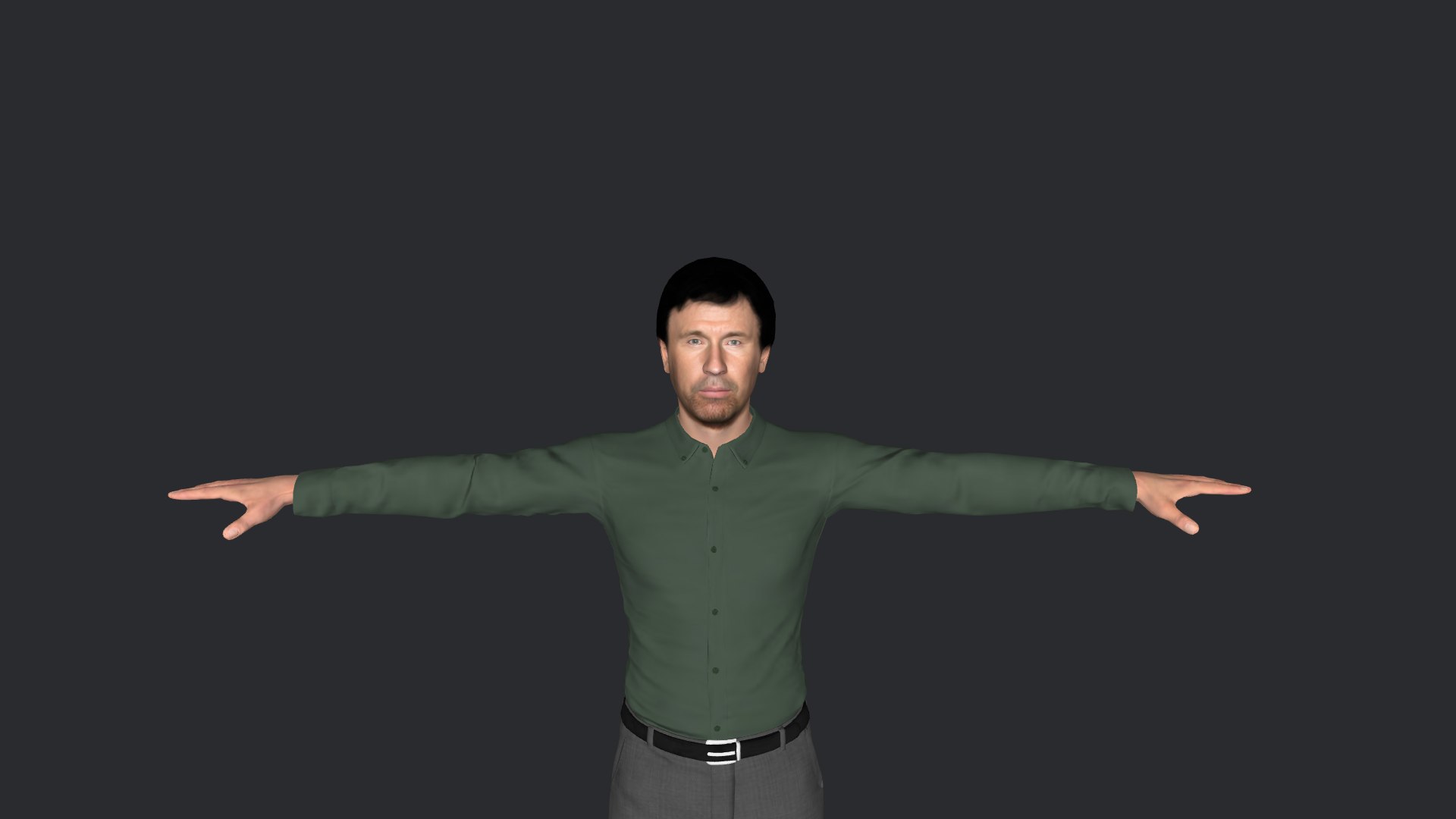 Chuck Norris Hyper Realistic Full Body Fully Rigged 3D Character Model ...