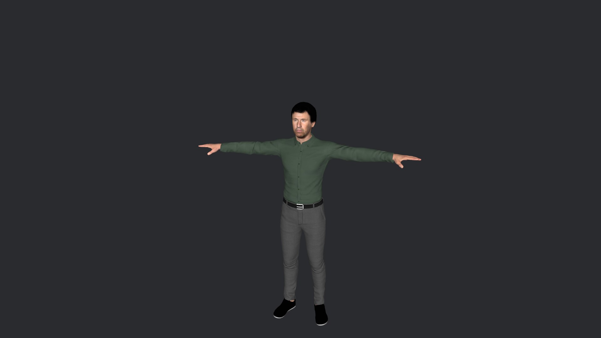 Chuck Norris Hyper Realistic Full Body Fully Rigged 3D Character model ...