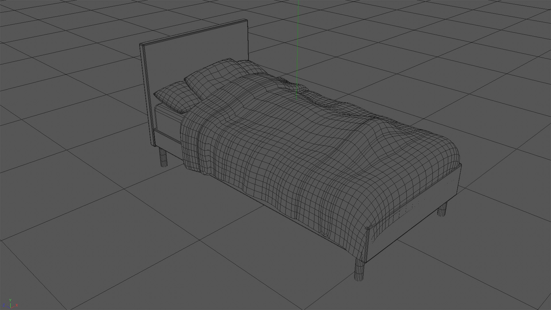 Cartoon Bed 3D Model - TurboSquid 1988427
