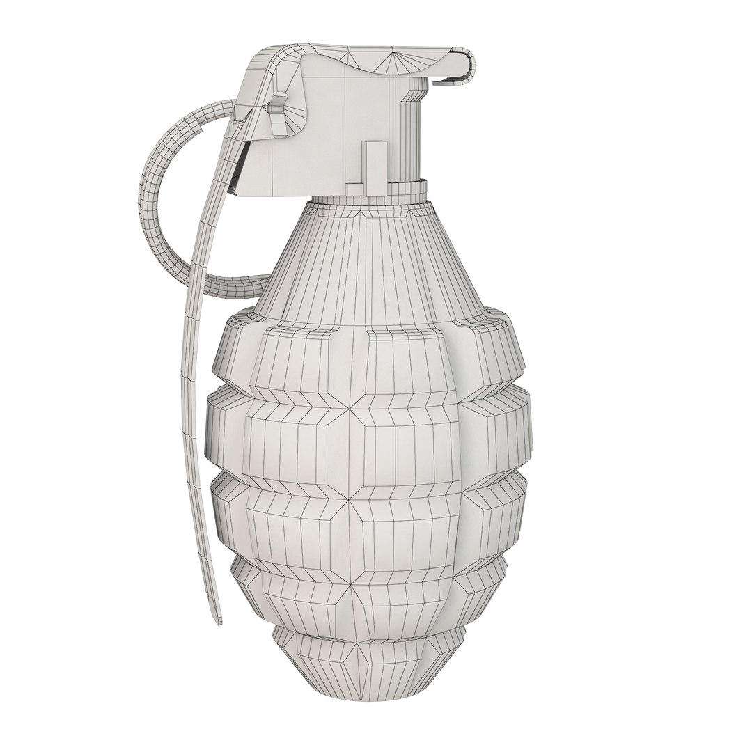 3D Grenade MK2 model - TurboSquid 1791342