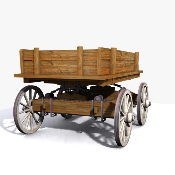wooden cart wood max