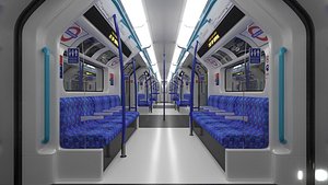 3d Generic Commuter Train Locomotives Model