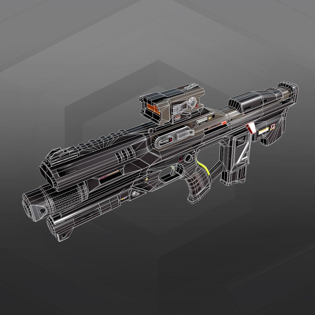 Sf Machinegun Ak5 3D Model - TurboSquid 1310064