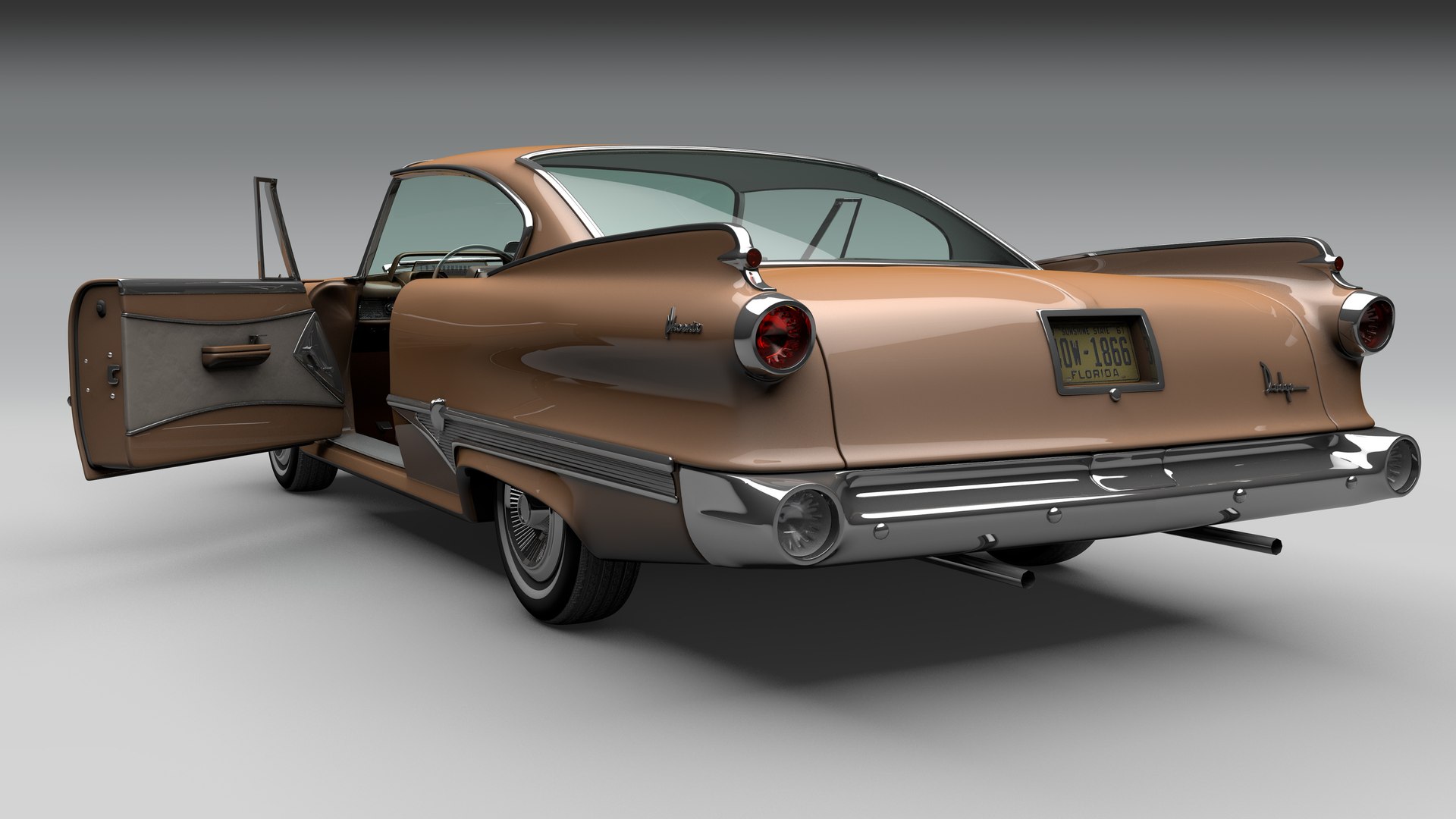 3D Phoenix Coupe Dodge - TurboSquid 1596480