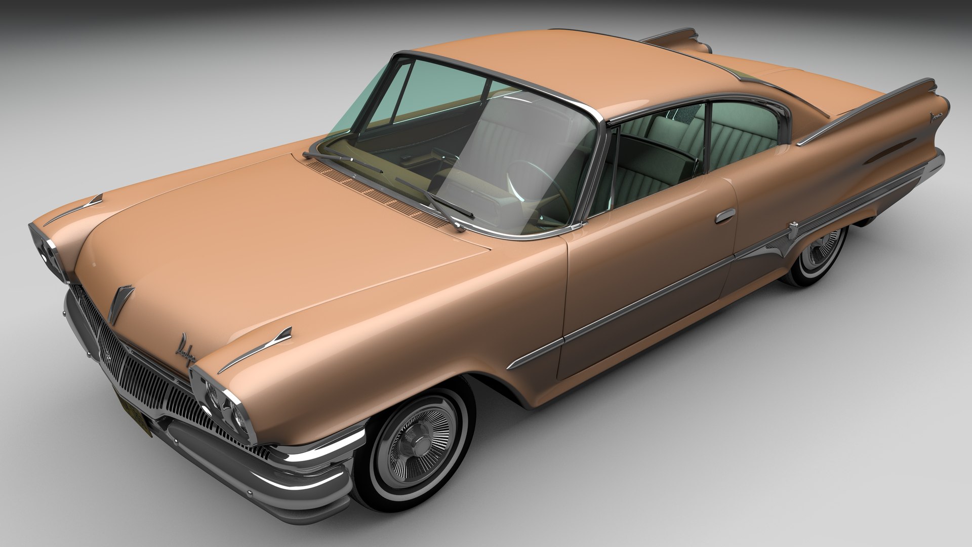 3D Phoenix Coupe Dodge - TurboSquid 1596480