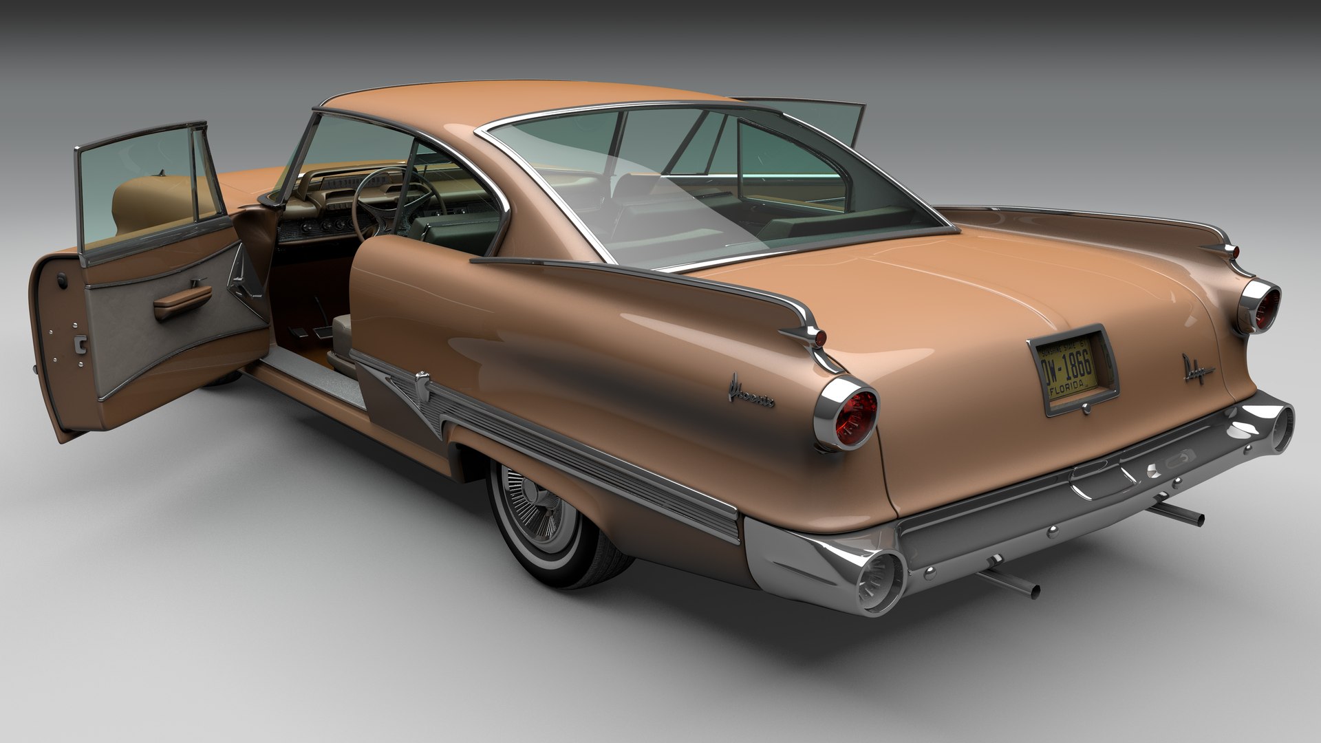 3D Phoenix Coupe Dodge - TurboSquid 1596480