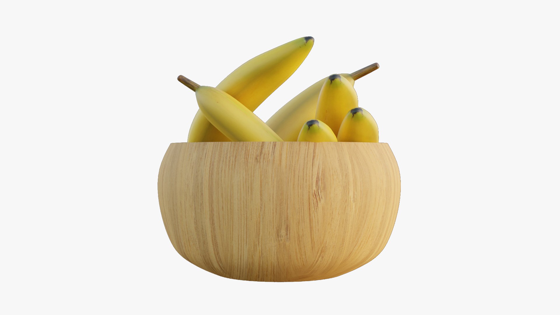 Banana Plate Model - TurboSquid 1631033