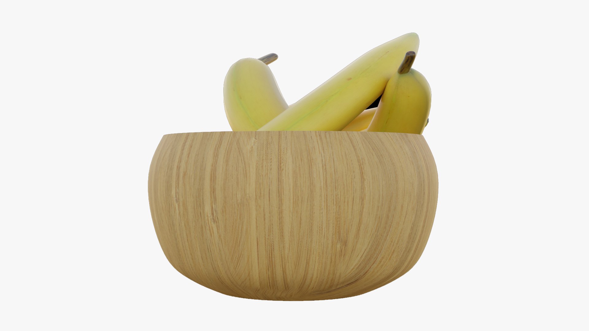 Banana Plate Model - TurboSquid 1631033