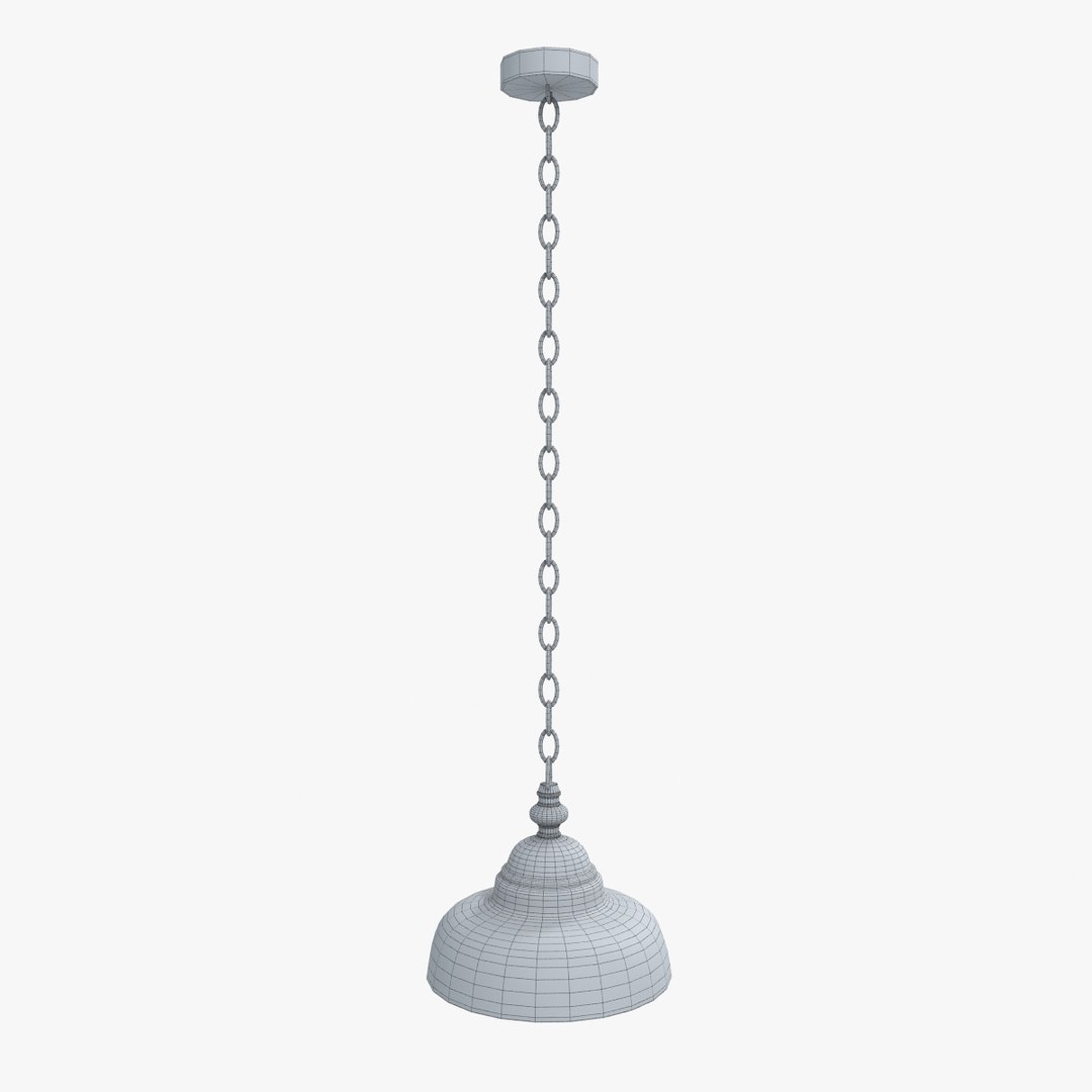 3d Pendant Light Model