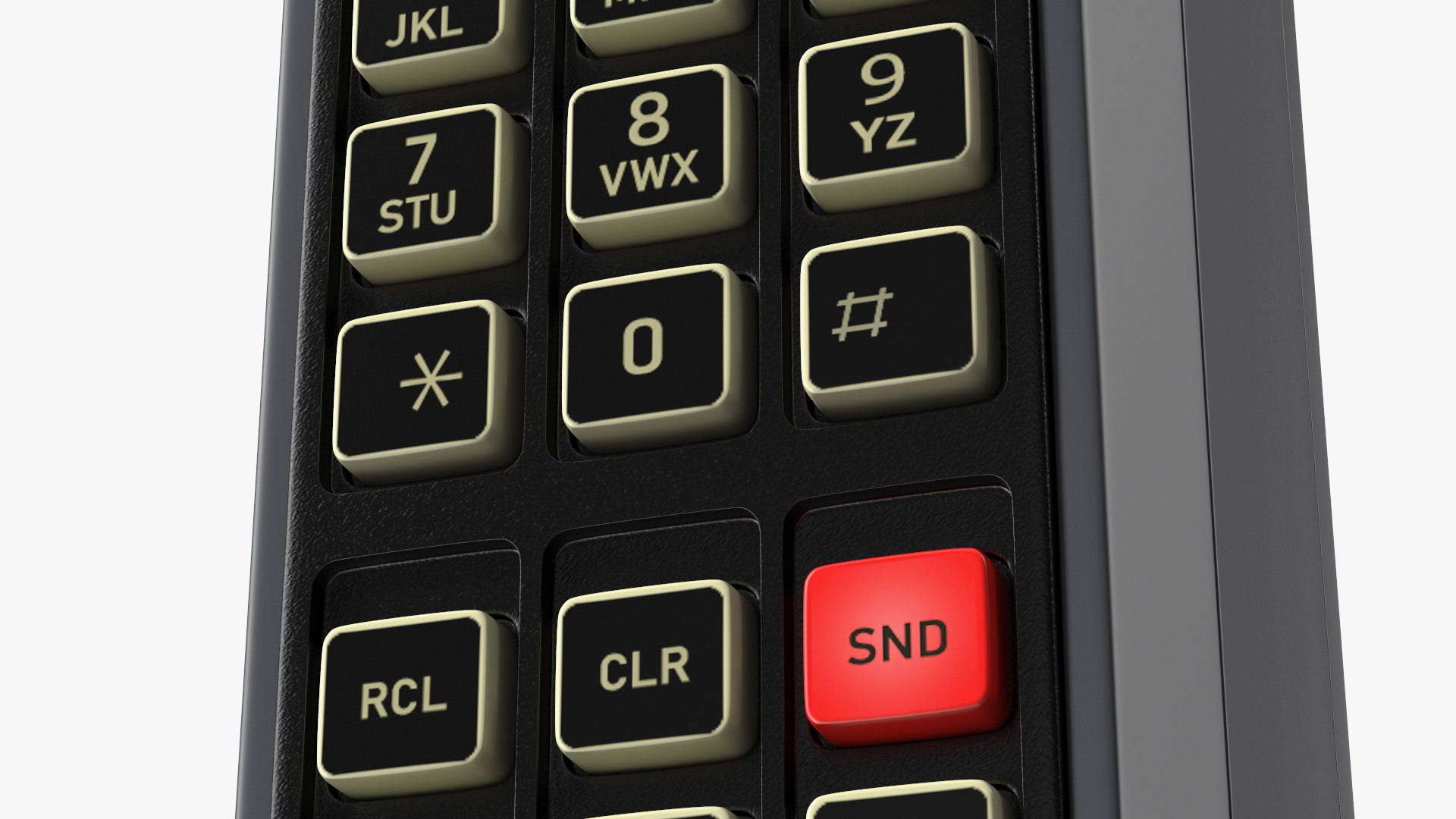 3D Vintage Analogue Cell Phone model - TurboSquid 1794524