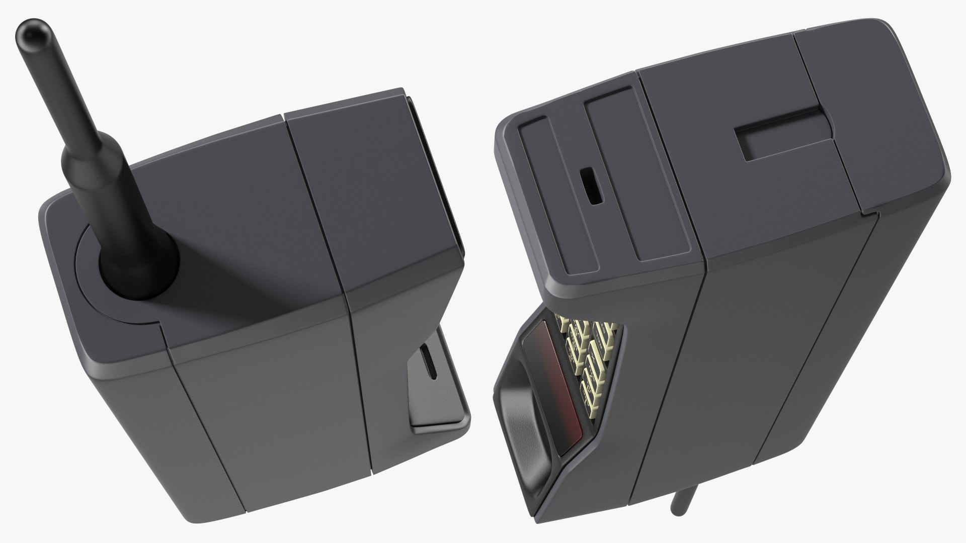 3D Vintage Analogue Cell Phone model - TurboSquid 1794524