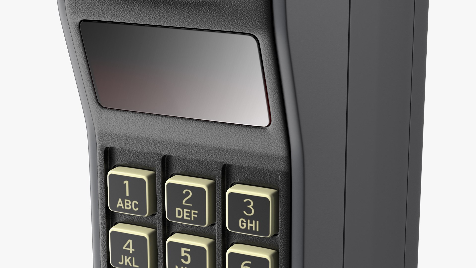 3D Vintage Analogue Cell Phone model - TurboSquid 1794524