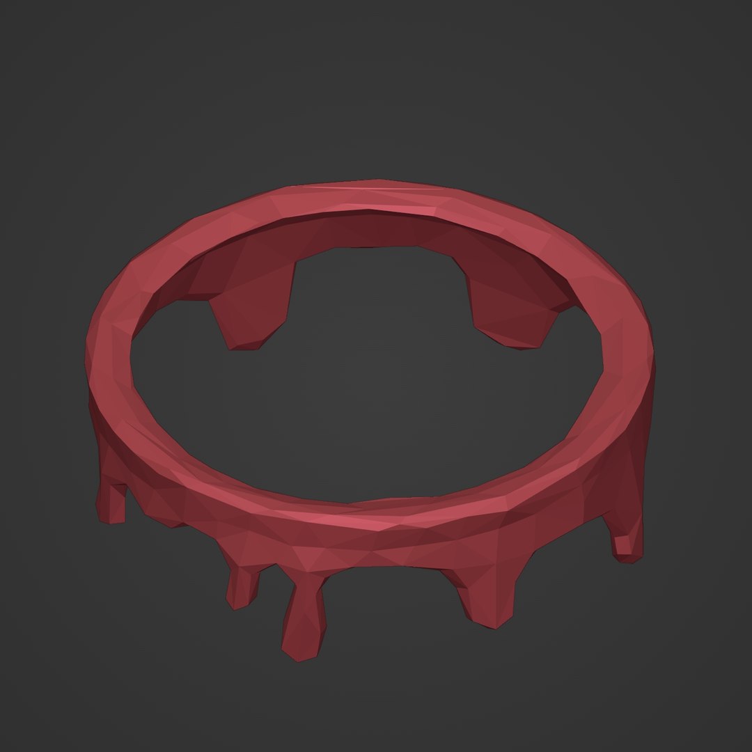 3d Splash Paint Model