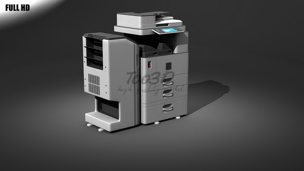 Fax Machine 3D Models for Download | TurboSquid