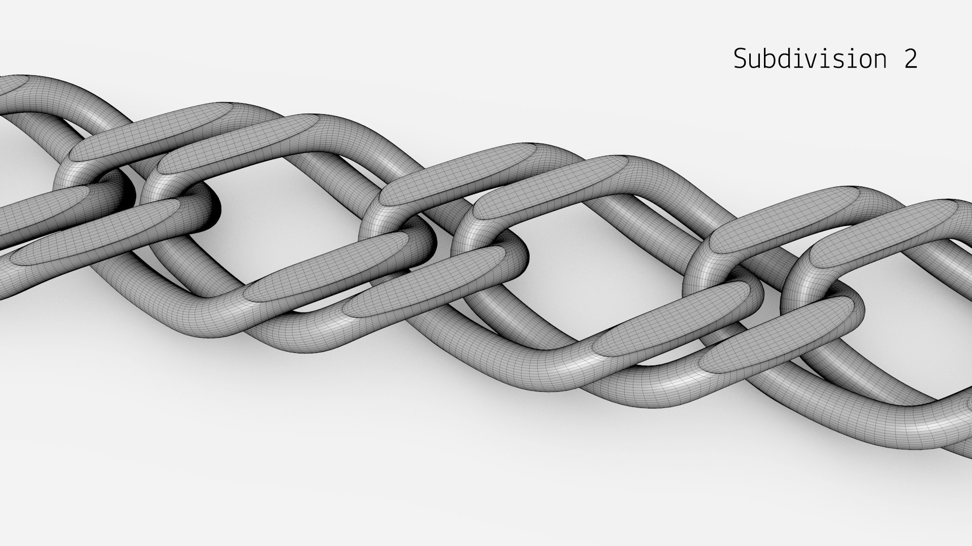 Chain Double Rombo 3D Model - TurboSquid 1649498