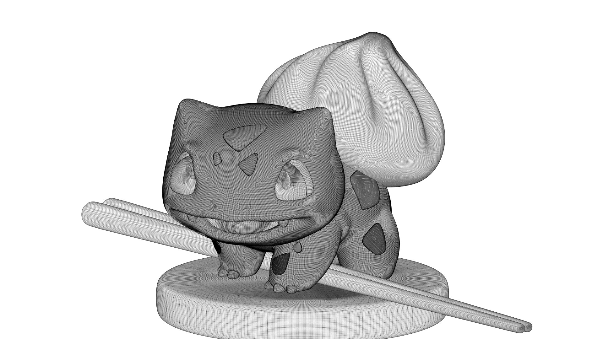 3D Baobasaur - Bao Bulbasaur - TurboSquid 2211401