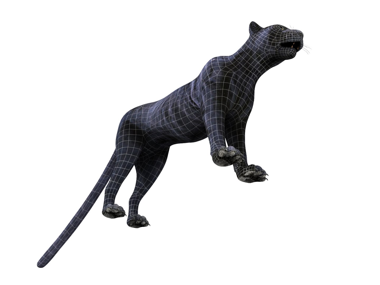 Black Panther Ready 3D Model - TurboSquid 1284392