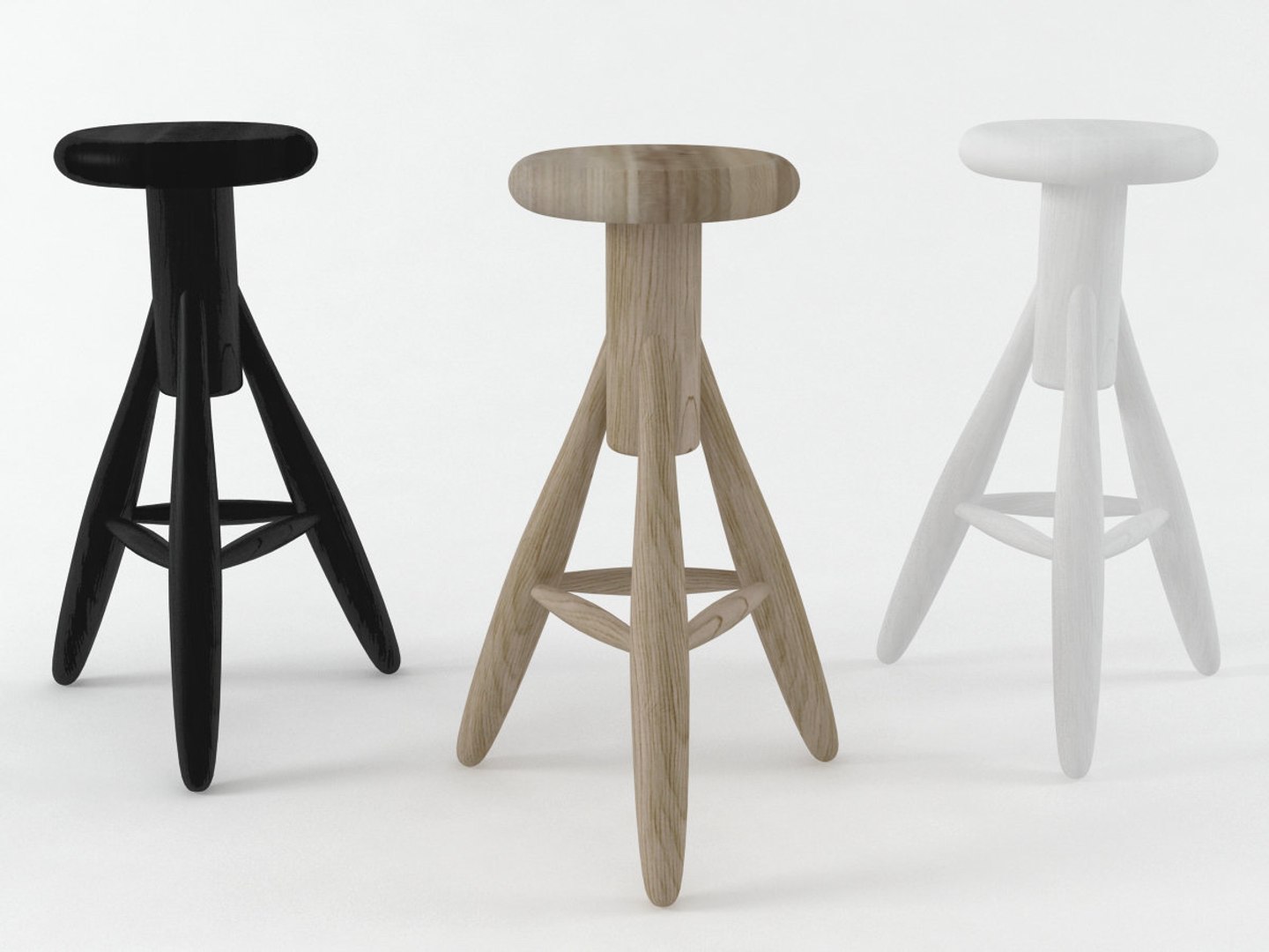 Rocket stool 3D model - TurboSquid 1175370