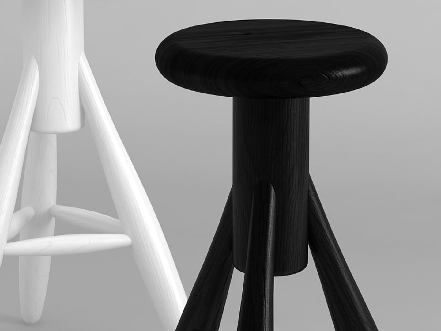 Rocket stool 3D model - TurboSquid 1175370