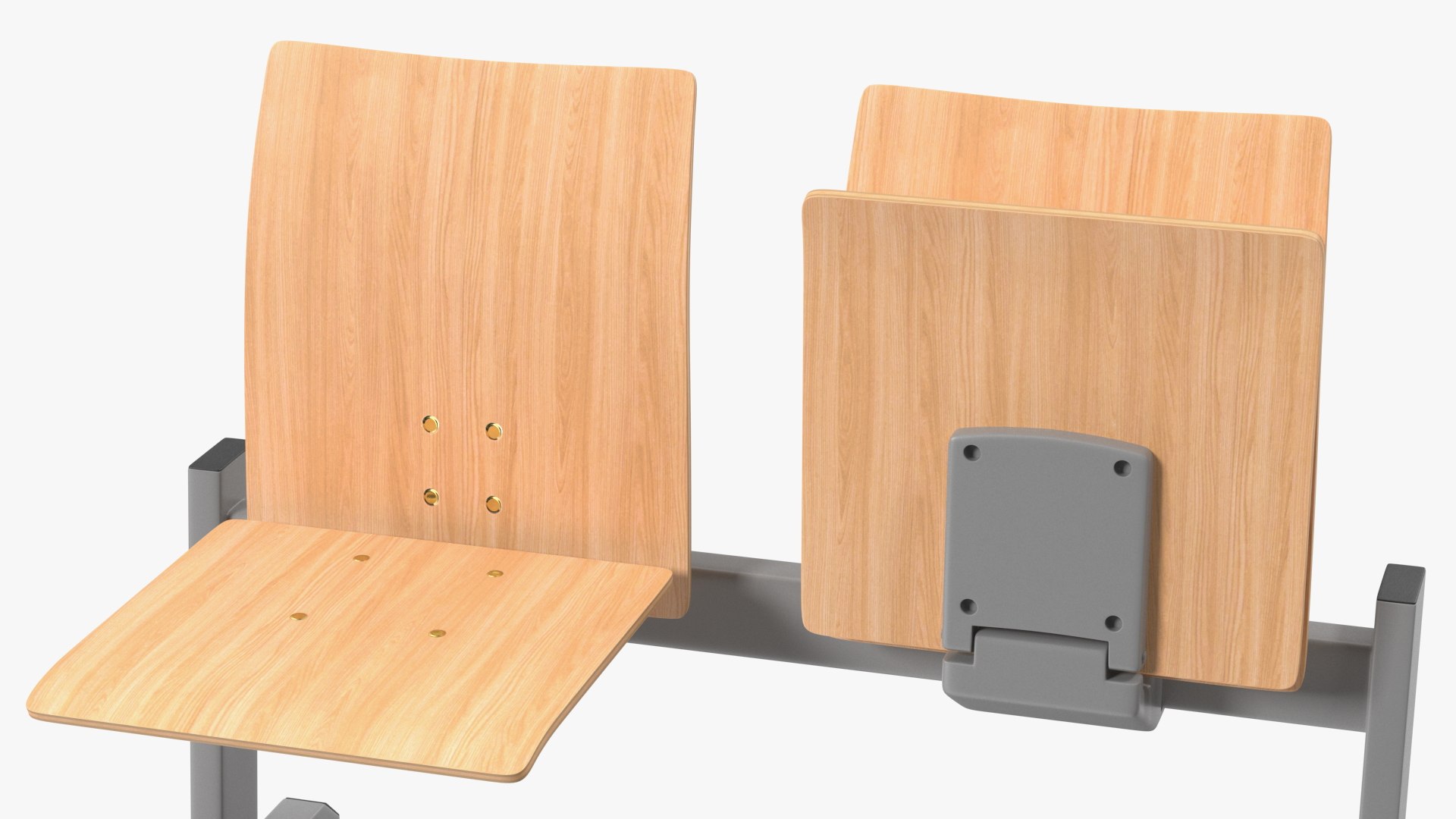 3D University Seating System For Two Seats - TurboSquid 1918908