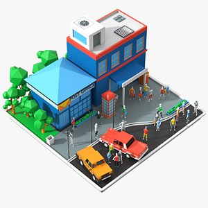 Post Office 3D Models for Download | TurboSquid