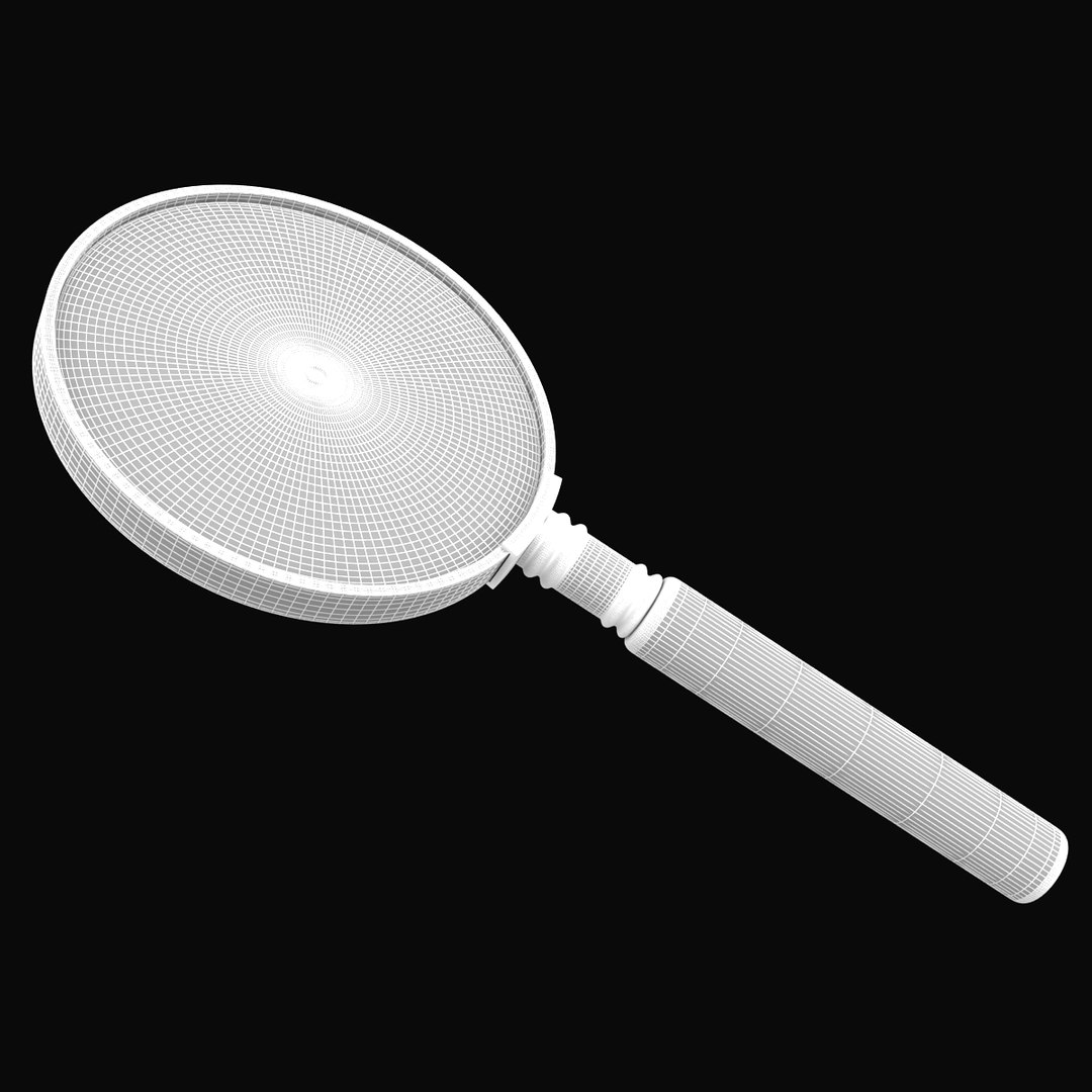 3d Model Magnifying Glass