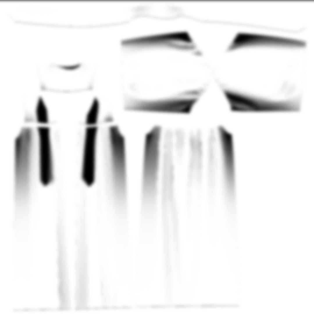 Ladies Graduation Gown 3D Model - TurboSquid 1934750