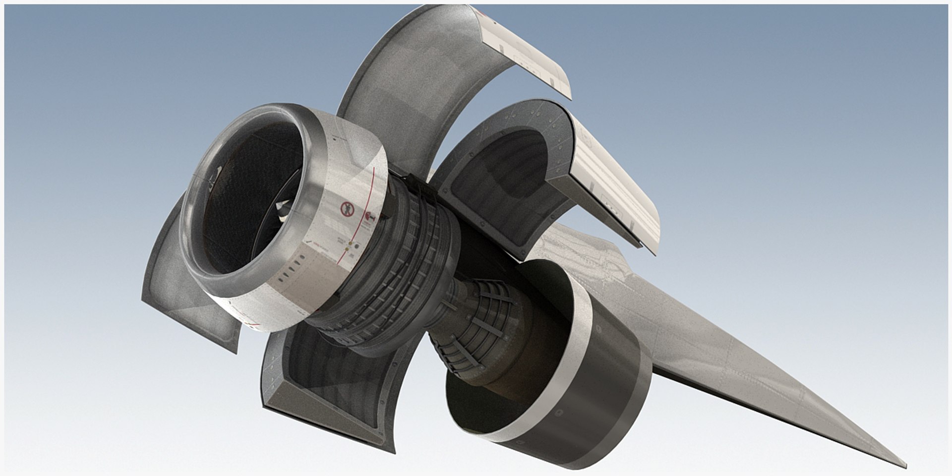 3D Model Boeing 757 Family Engine - TurboSquid 1462018
