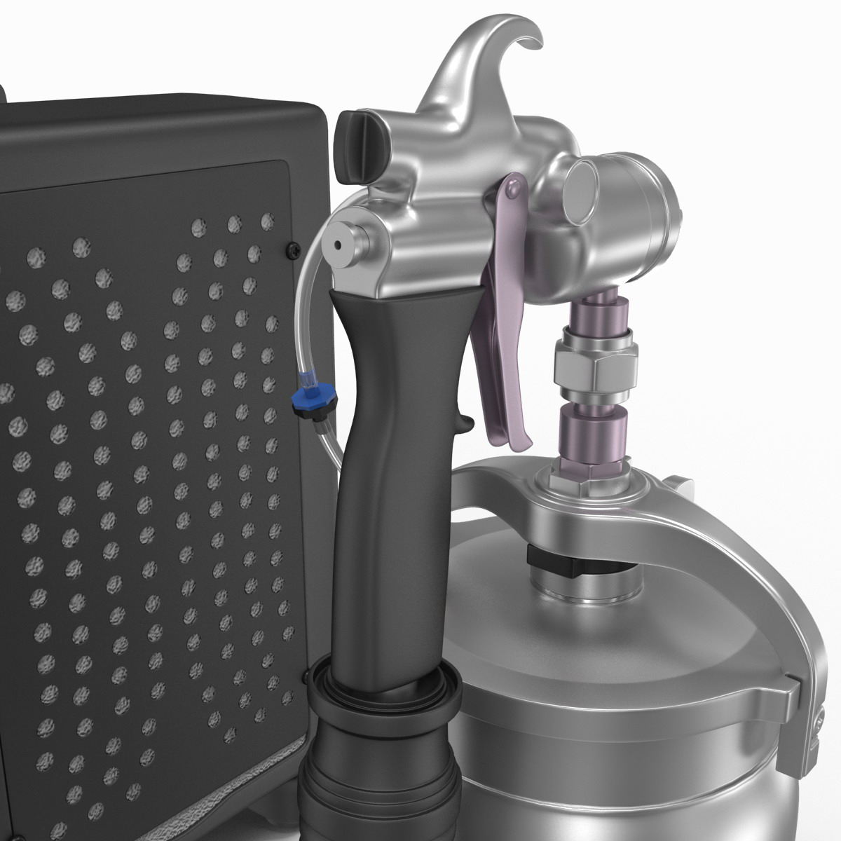 hvlp turbine paint sprayer 3d model