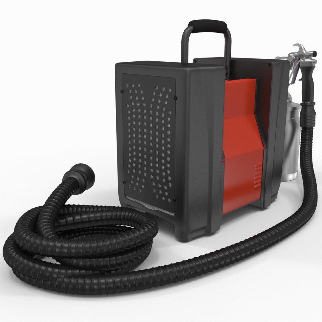 Hvlp Turbine Paint Sprayer 3d Model