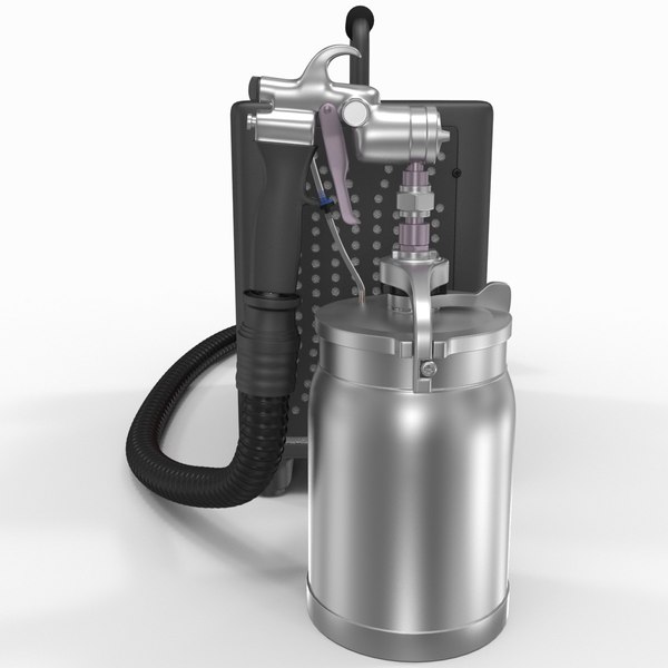 hvlp turbine paint sprayer 3d model