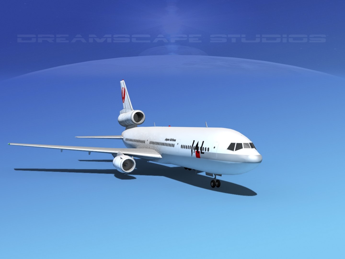 3d douglas dc-10