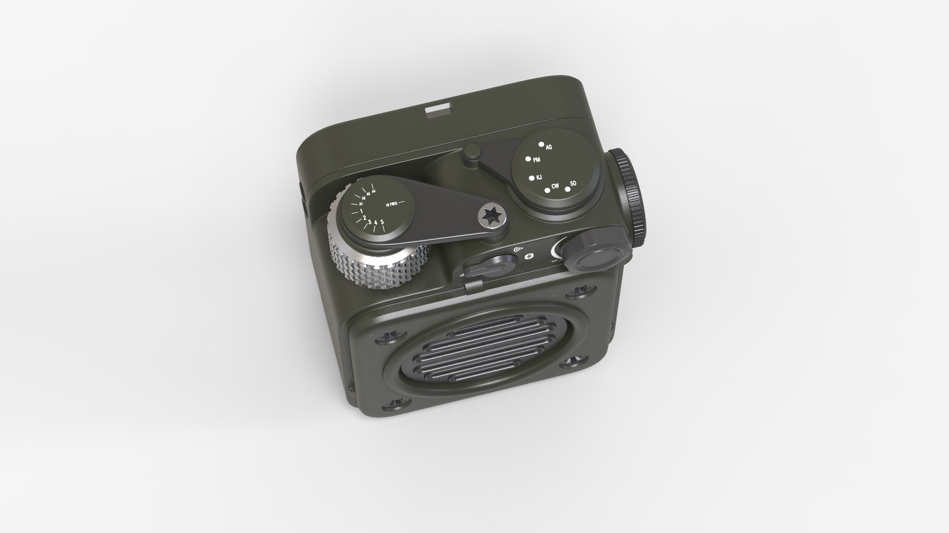 SciFi Radio BroadCast Receiver 3D Model - TurboSquid 1972899