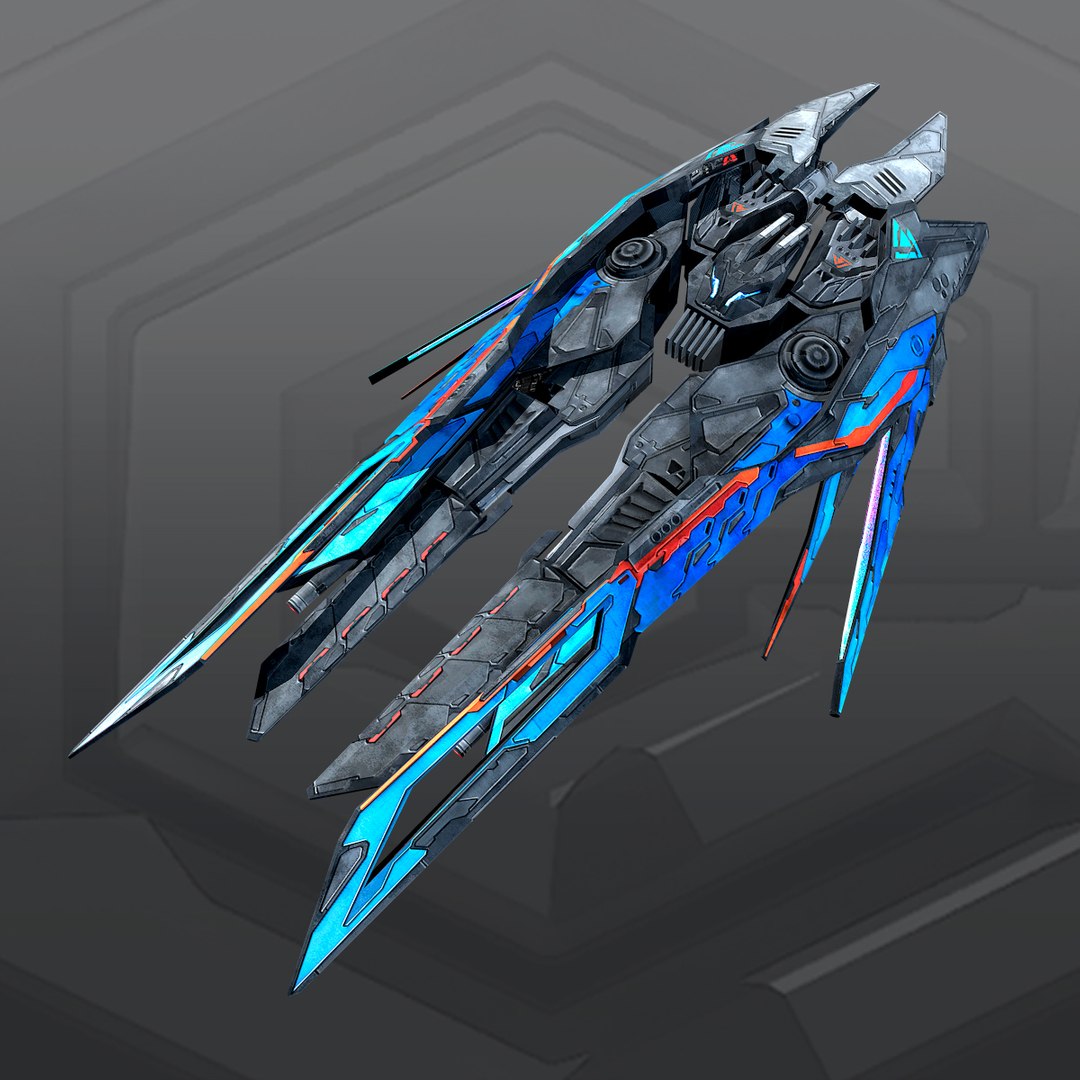 Alien Fighter 3D Model - TurboSquid 1277245