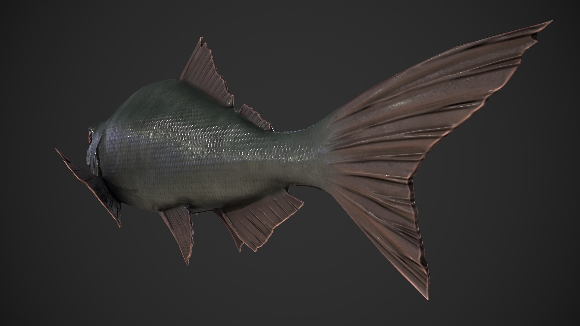3D Freshwater Fish - TurboSquid 1962490