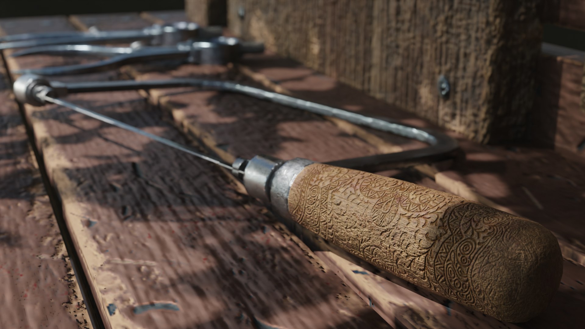 3D Model Workshop Table - TurboSquid 2182763