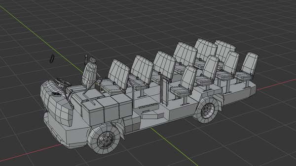 Hong Kong Red Mini Bus 3D model - TurboSquid 1991693