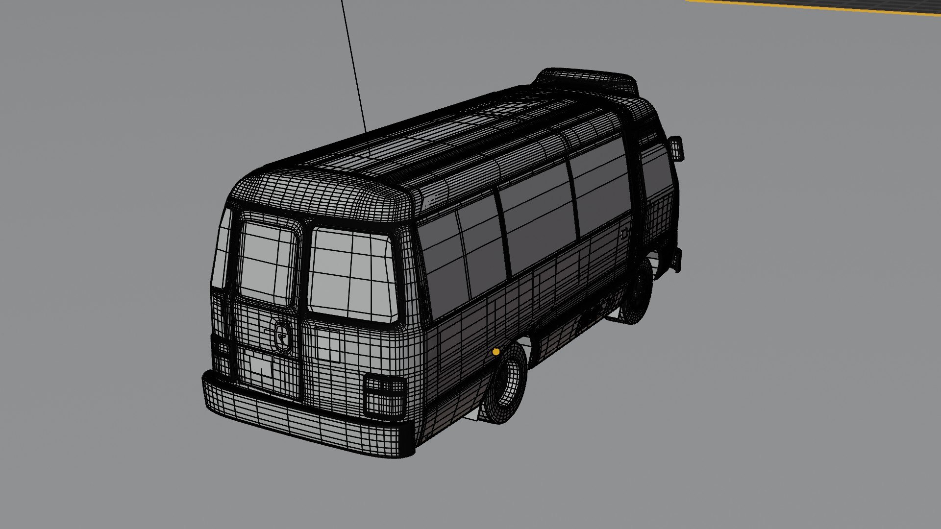 Hong Kong Red Mini Bus 3D Model - TurboSquid 1991693