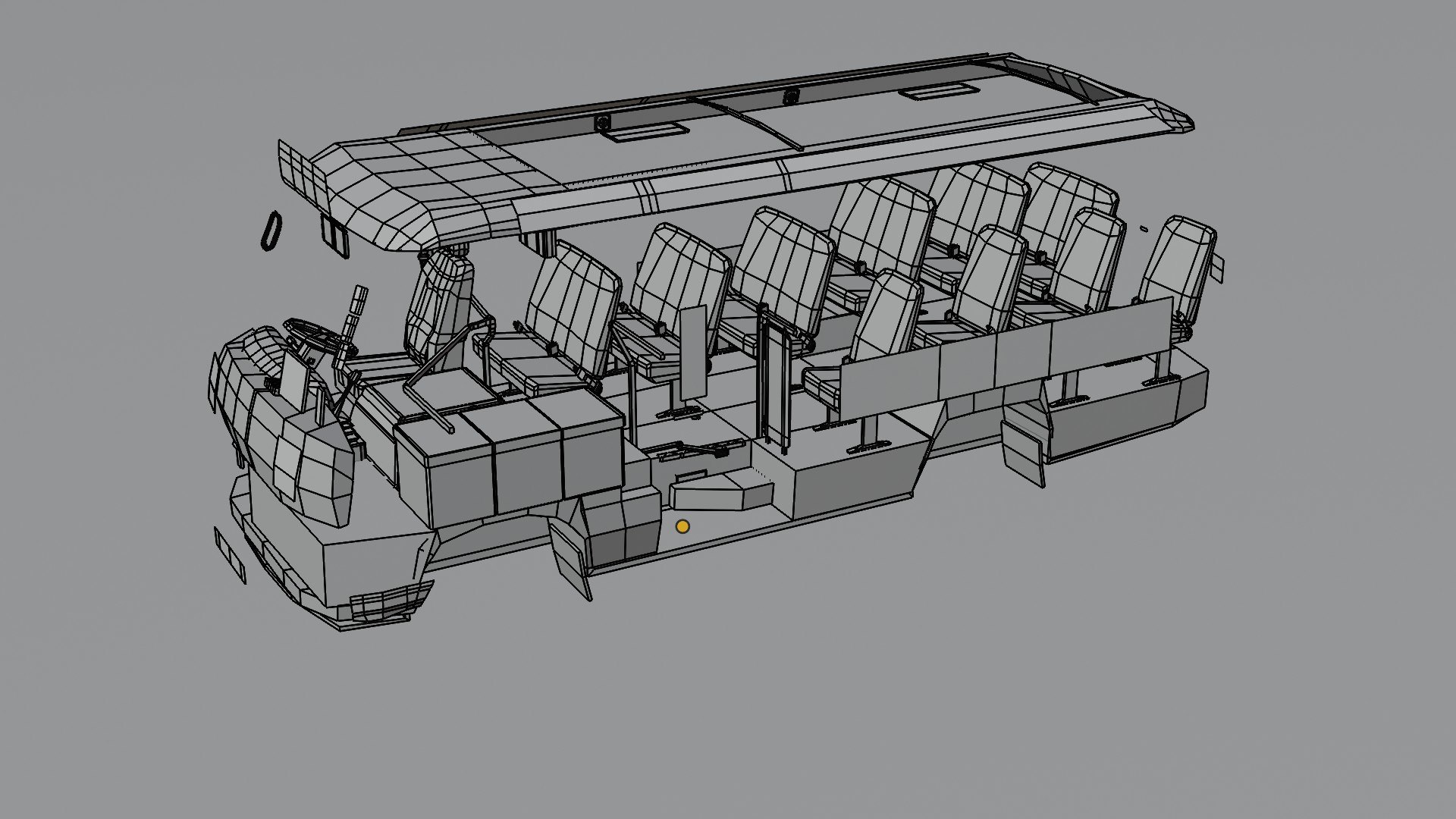 Hong Kong Red Mini Bus 3D Model - TurboSquid 1991693